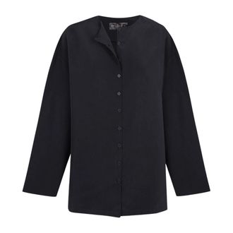 Cortana Mel Oversize Shirt - - Blouses & Shirts - Damen - Blau - M