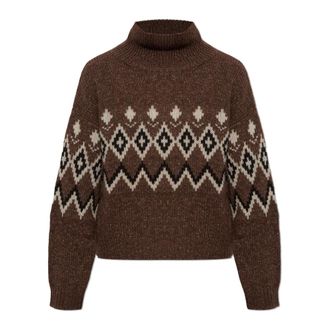 Lisa Yang Pull col roul&eacute; en cachemire Gudrun - Femme - Pulls - Brun - Taille: 40 FR