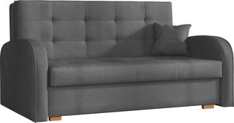 Mirjan24 Schlafsofa Viva Gold III mit Bettkasten, Bettsofa, 3 Sitzer Polstersofa mit Schlaffunktion inkl. Kissen, Sofa, Sofagarnitur, Farbauswahl, Wohnlandscha