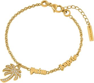 Palm Angels Segno Charm-Armband - - Accessories - Damen - Gelb - ONE SIZE