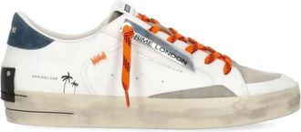 Crime London Homme, Chaussures, Blanc, Taille: 43 EU SK8 Deluxe