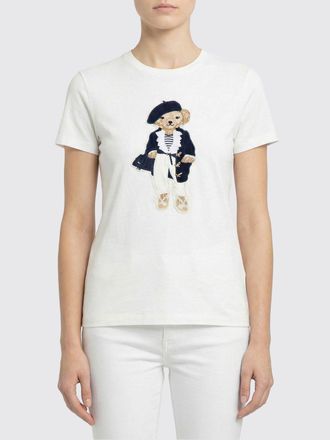 Ralph Lauren T-Shirt RALPH LAUREN Femme couleur Blanc