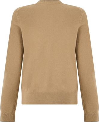 Burberry Cashmere Blend Cardigan - Beige