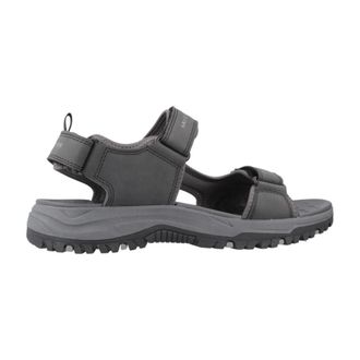 Skechers Homme, Chaussures, Gris, Taille: 45 EU Sandales Plates pour Femmes