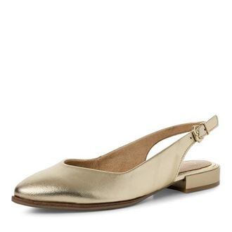 Marco Tozzi Femme Damen Ballerinas 2-29408-42 Ballerines, Or, 41 EU