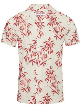 Orlebar Brown Hibbert Hemd aus Leinen - Weiß