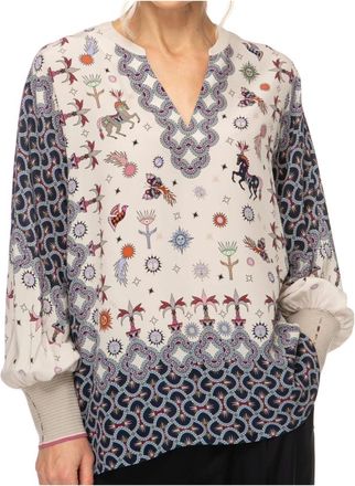 Ivi Seaside Collection Ivi, Damen, Blusen & Hemden, Mehrfarbig, 3XLGr&ouml;&szlig;e