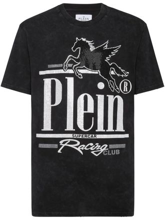 Philipp Plein t-shirt Racing Club - Noir