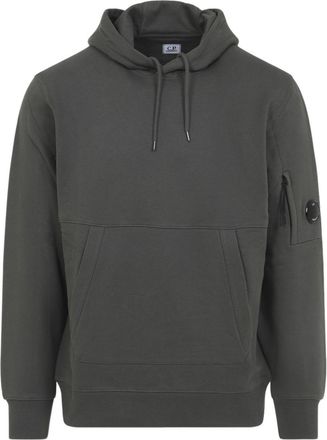 C.P. Company Sweat &agrave; capuche en coton avec logo C.P.Company