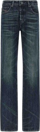 Diesel Straight Leg Jeans - Blau