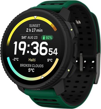 Suunto Vertical 2 Abenteuer-Uhr, Dual-Frequenz GPS, 115+ Sportmodi, 1,5 Zoll Touchscreen, Kostenlose globale Offline-Karten, 40 Tage Akkulaufzeit, Für Traini