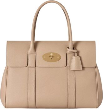Mulberry Femme, Sacs, Beige, Taille: ONE Size Bayswater Small Classic Grain