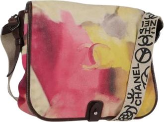 Chanel Pre-owned Daim sacs-chanel - Femme - Pre-owned - Rose - Taille: ONE Size