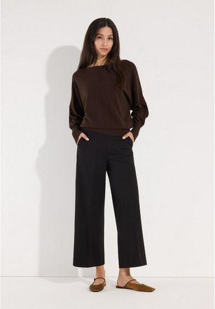 More & More Rundhalspullover weiter Oversize-Pullover, Fledermaus&auml;rmel