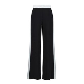 Joseph Ribkoff Ausgestellte Bicolor Hose - - Trousers - Damen - Schwarzk - 3XL