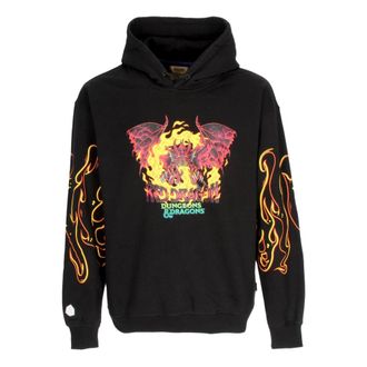 Octopus Roter Drachen Hoodie Dungeons & Dragons - - Sweatshirts & Hoodies - Herren - Schwarzk - L