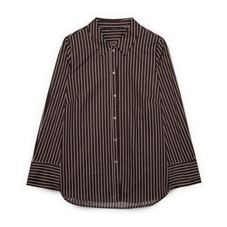 Fiorella Rubino Damen, Blusen & Hemden, Braun, 7XLGr&ouml;&szlig;e