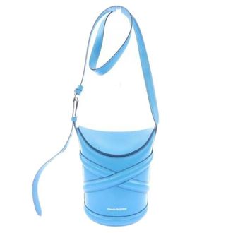 Alexander McQueen Sac en cuir Pre-owned - Femme - Pre-owned - Bleu - Taille: ONE Size