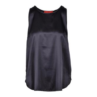 Wild Cashmere Top - - Tops - Damen - Schwarzk - XS