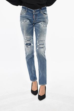 Dsquared2 Jeans JENNIFER Stone Wash Slim-Fit 14 cm Dsquared2