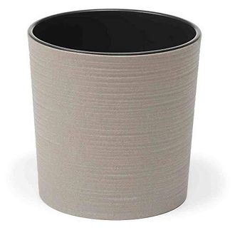 Siena Garden Pflanzgefäß ECO Lens grau Ø 25x25,5 cm