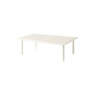 Tolix Table basse Patio - Blanc - Acier inoxydable - Designer Studio Pauline Deltour