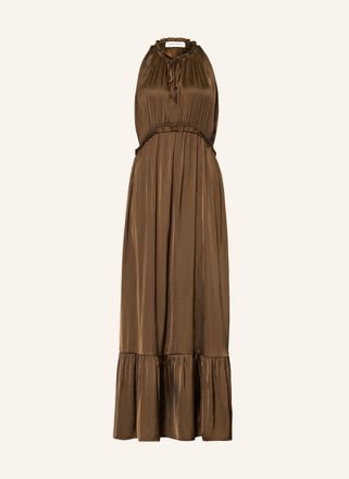Sofie Schnoor Kleid Melsw Mit R&uuml;schen braun