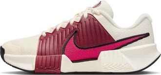 Nike Nike Femme GP Challenge Pro Damen-tennisschuh f&uuml;r Hartpl&auml;tze Chaussure de Tennis, Pale Ivory Rush Pink Sail Team Red, 40 EU