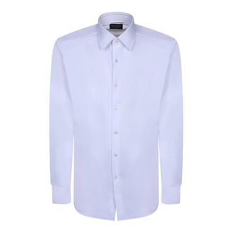Dell'Oglio Klassisches Hemd - - Shirts - Herren - Wei&szlig; - XL