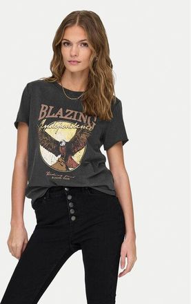 Only T-Shirt Lucy 15215721 Schwarz Regular Fit