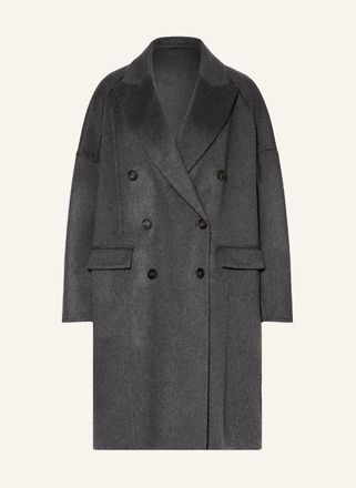 Brunello Cucinelli Brunello Cucinelli Cashmere-Mantel grau