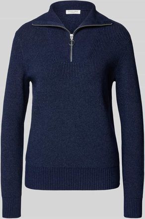 Christian Berg Strickpullover mit Troyer-Kragen