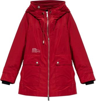 Dsquared2 Femme, Manteaux, Rouge, Taille: 36 FR Parka &agrave; Capuche