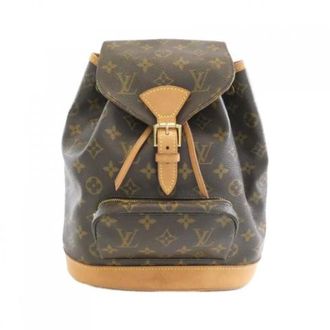 Louis Vuitton unisex, Pre-owned, Brun, Taille: ONE Size Sac &agrave; dos Montsouris Monogram Pre-owned