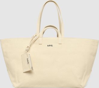 A.P.C. Sac Le Drummer Toile Ecru