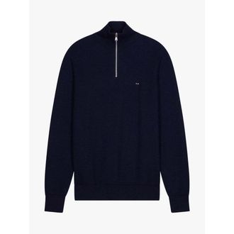 Eden Park Pull camionneur marine en coton