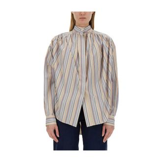 Etro Mehrfarbiges Baumwollhemd - - Blouses & Shirts - Damen - Mehrfarbig - XS
