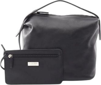 Loewe Sac &agrave; main Pre-owned Pochette - Femme - Pre-owned - Noir - Taille: ONE Size