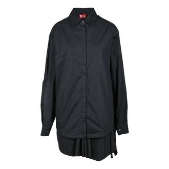 Diesel Hemd - - Blouses & Shirts - Damen - Schwarzk - M