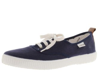 Victoria Damen Espadrilles 1066120-WOMEN Plimsoll 1915 MIT Lederriemen Marino 36