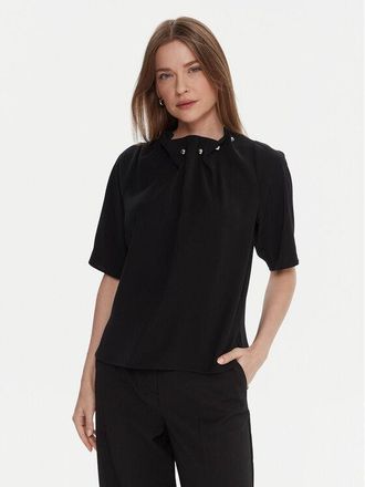 A|X Armani Exchange Bluse XW001256 AF16125 UC001 Schwarz Regular Fit