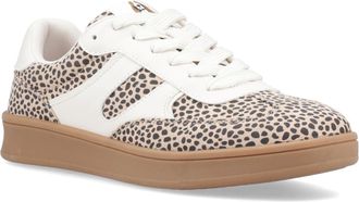 Hush Puppies Maura Textile Damen Sneakers mit Leopardenmuster