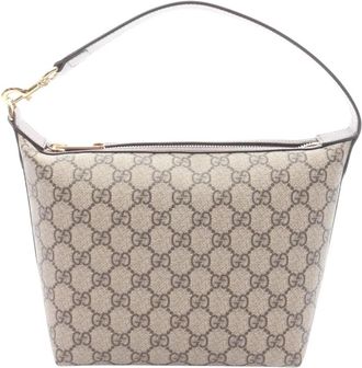 Gucci 2016-2025 Mini GG Supreme Ophidia shoulder bag - Braun