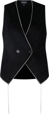 Giorgio Armani Weste - Schwarz