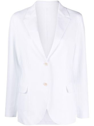 Eleventy blazer &agrave; simple boutonnage - Blanc