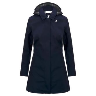 K-Way Femme, Vestes, Bleu, Taille: 40 FR Trench Coat