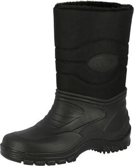 Lico Homme Gasparo Botte de Pluie, Noir, 42 EU