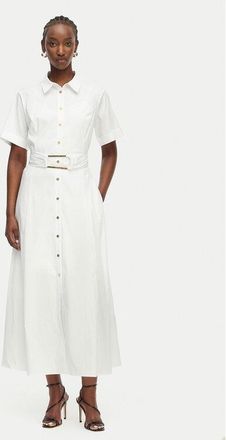 Guess Hemdkleid G6GK44 W1923 Wei&szlig; Regular Fit