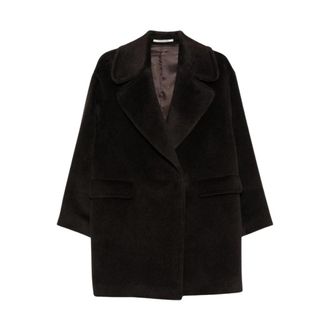 Tagliatore Astrid Mantel - - Coats - Damen - Braun - XS