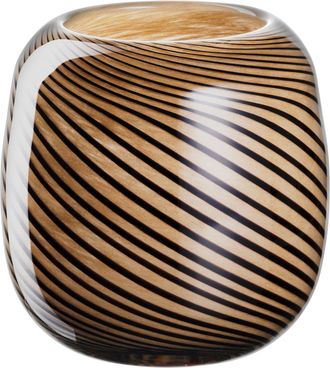 Leonardo Filo Colori Vase, 1 Stück, handgemachtes Kunstwerk, formschönes Unikat, leidenschaftliches Windlicht, modernes Dekoobjekt als Highlight, Höhe 17,2 cm,